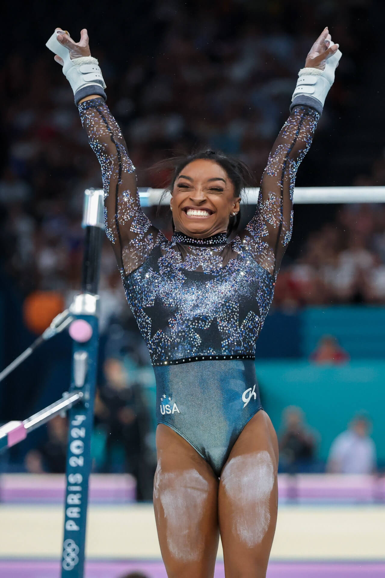 El maillot de Simone Biles en los Juegos Olímpicos de París está valorado en unos 5000 euros